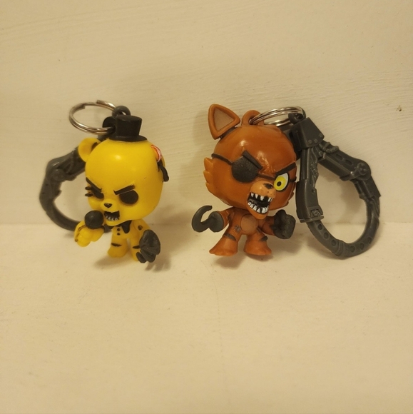 Toys | 215 Five Nights At Freddys Mini Figure Foxy Keychain Pirate ...